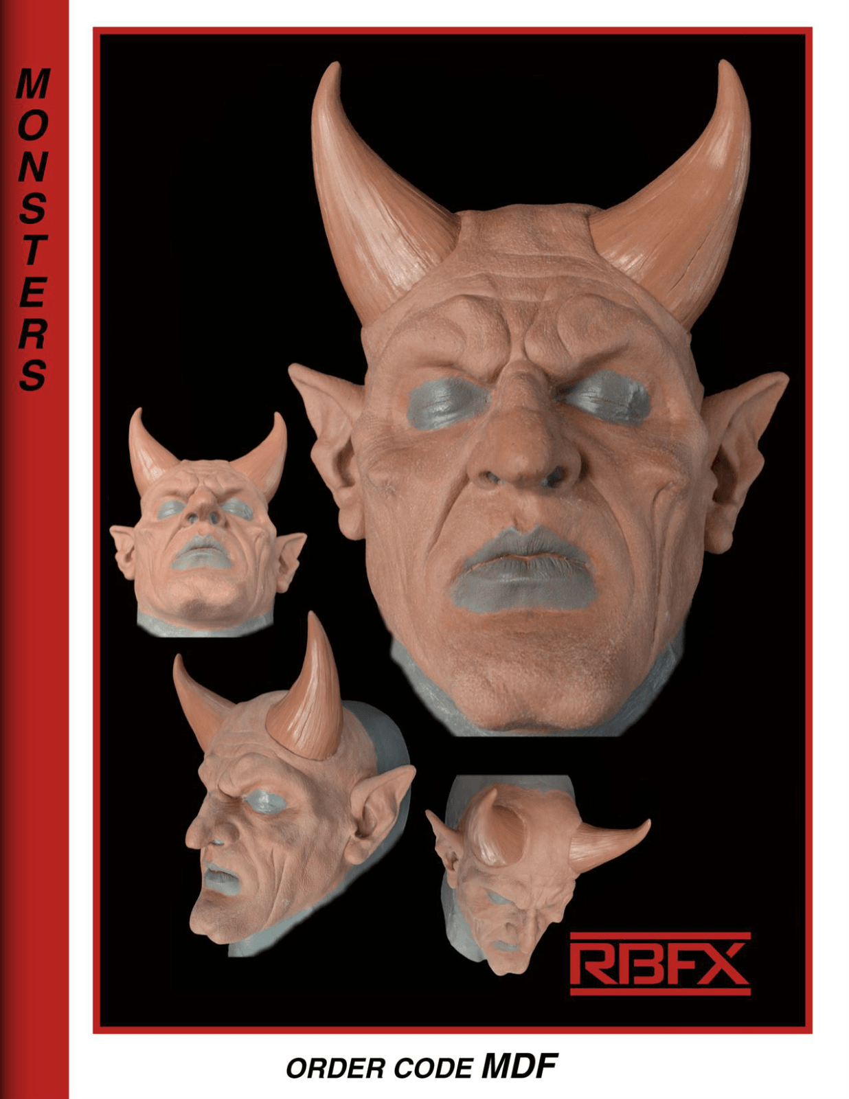 MDF/ In – Store Pick Up Only – devil/ demon face | RBFX Studio