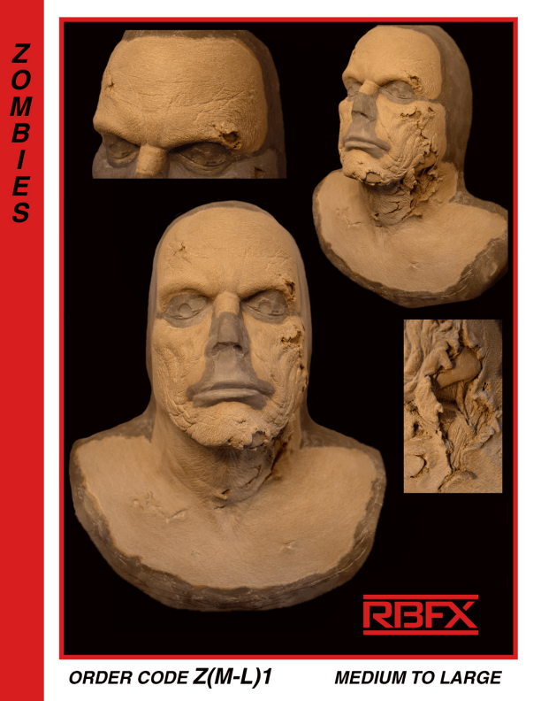 Z(M-L)1 – zombie forehead, face & neck | RBFX Studio