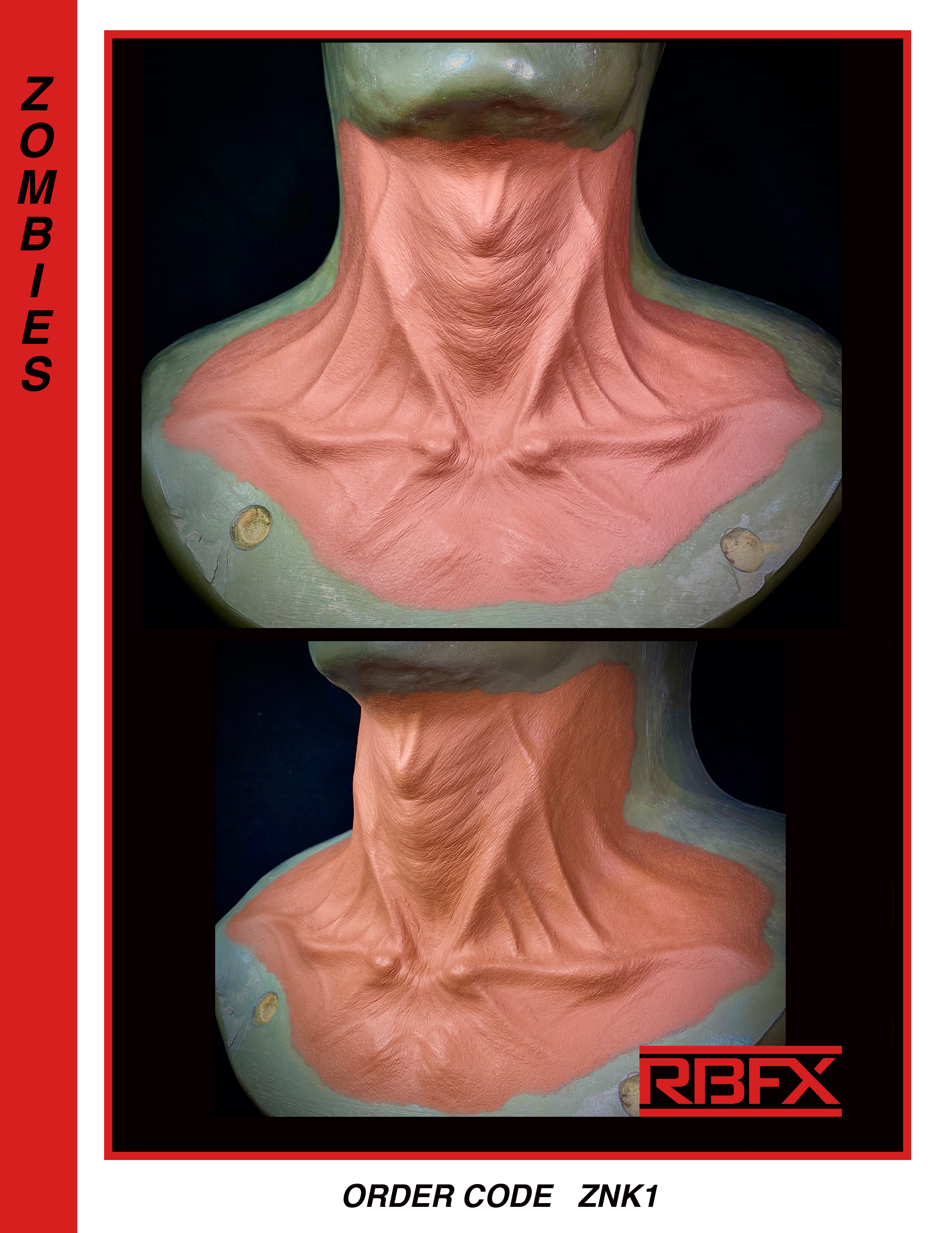 ZNK1 – zombie/ witch/ monster neck | RBFX Studio