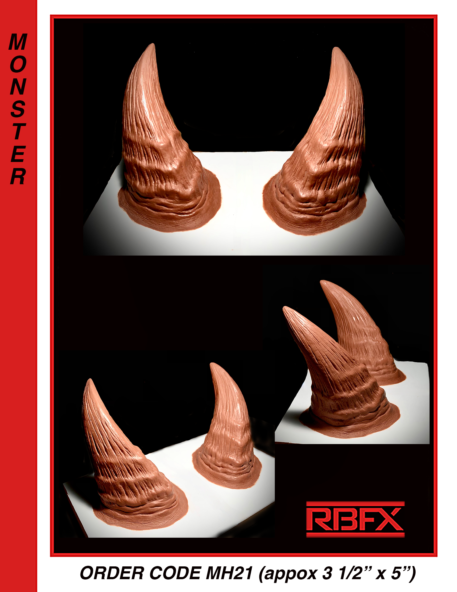 MH21 – Large Horns/ Devil/Demon/Monster | RBFX Studio