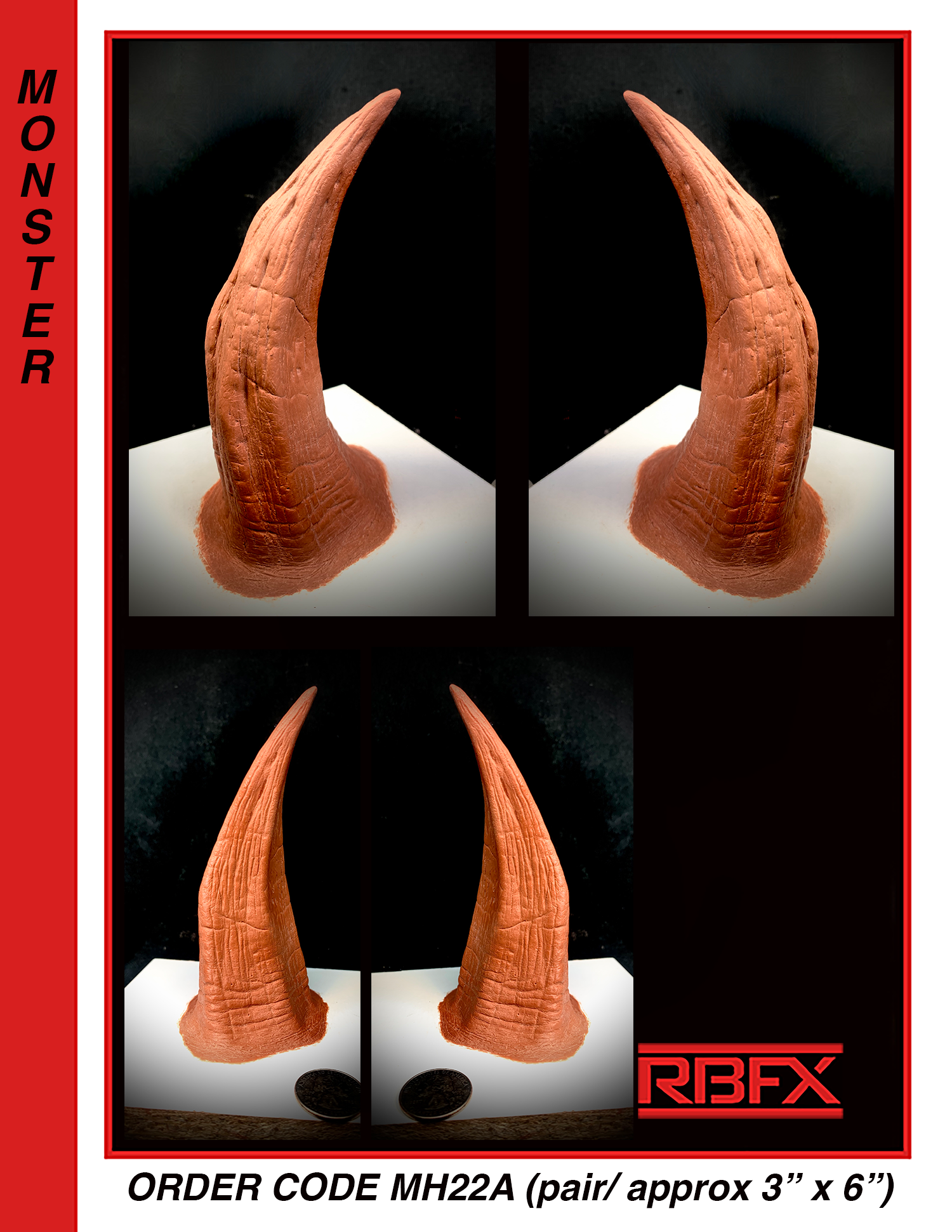 MH22A – Large Horns/ Devil/Demon/Creature/Monster | RBFX Studio