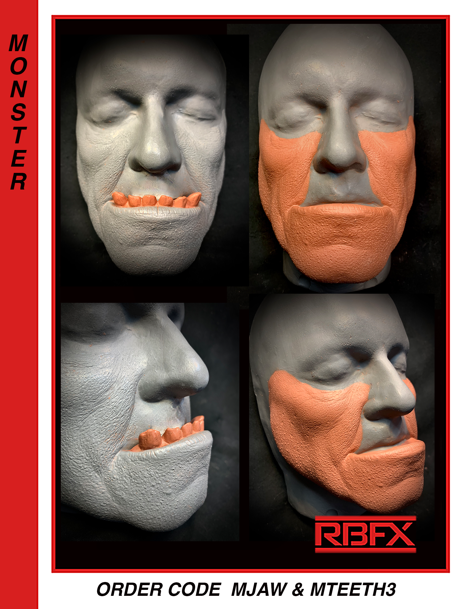 MJAW & TEETH3 – Ogre/ Orc/ Creature/ Monster/Jaw | RBFX Studio