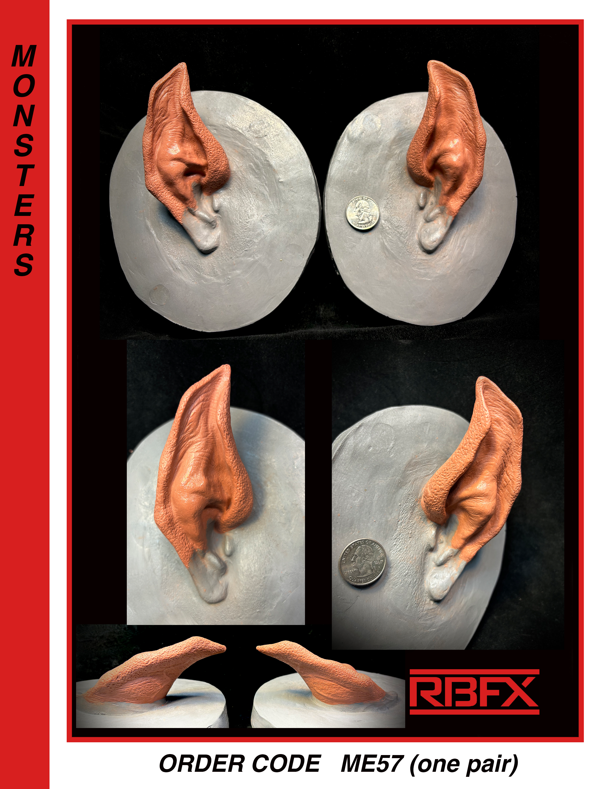 ME57 – Ears/ Alien/Werewolf/Alien | RBFX Studio