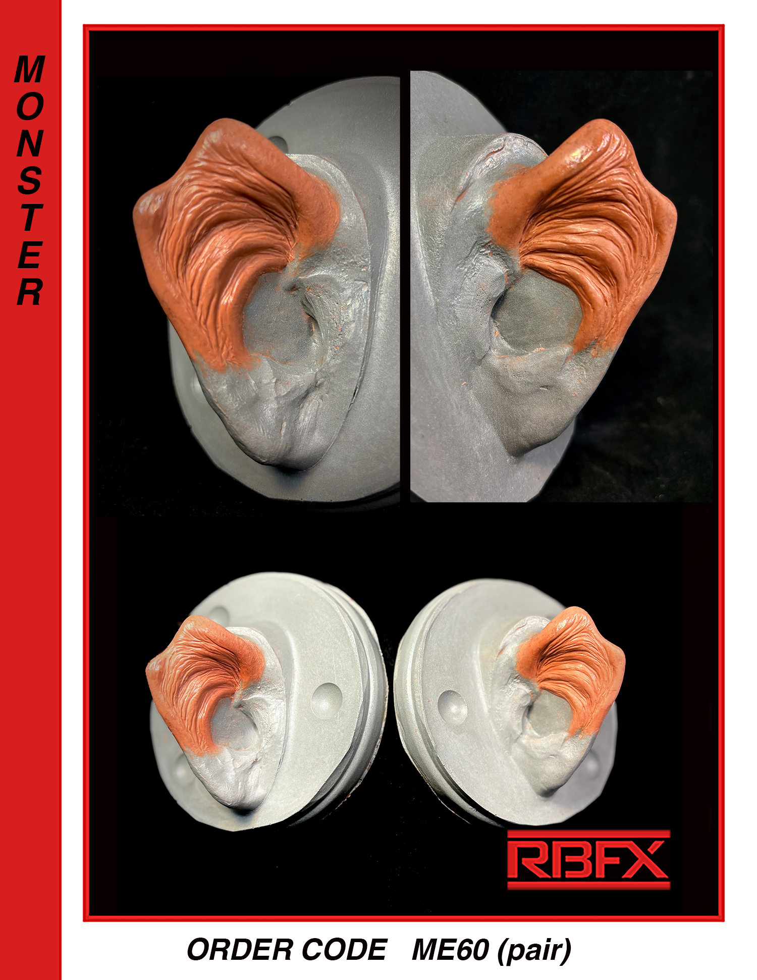 ME60 – Alien/ Vampire/ Monster/ Ears/ Ear Tips | RBFX Studio