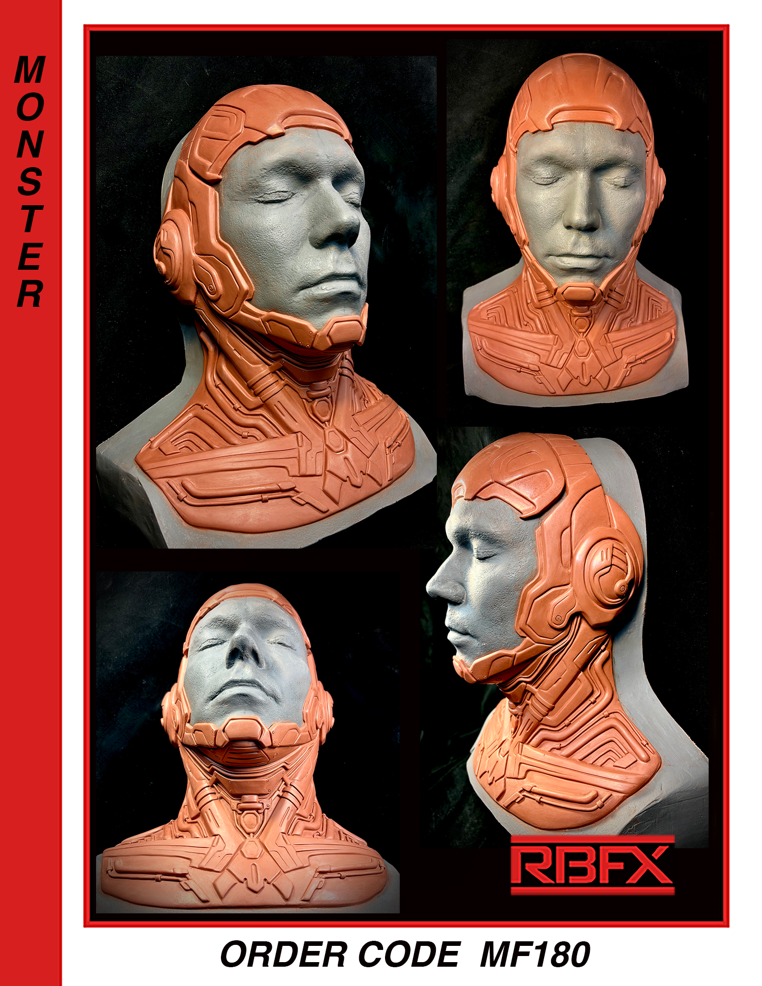 MF180 – Cyborg/ Mecha/ Robot/ Specialty Costume | RBFX Studio
