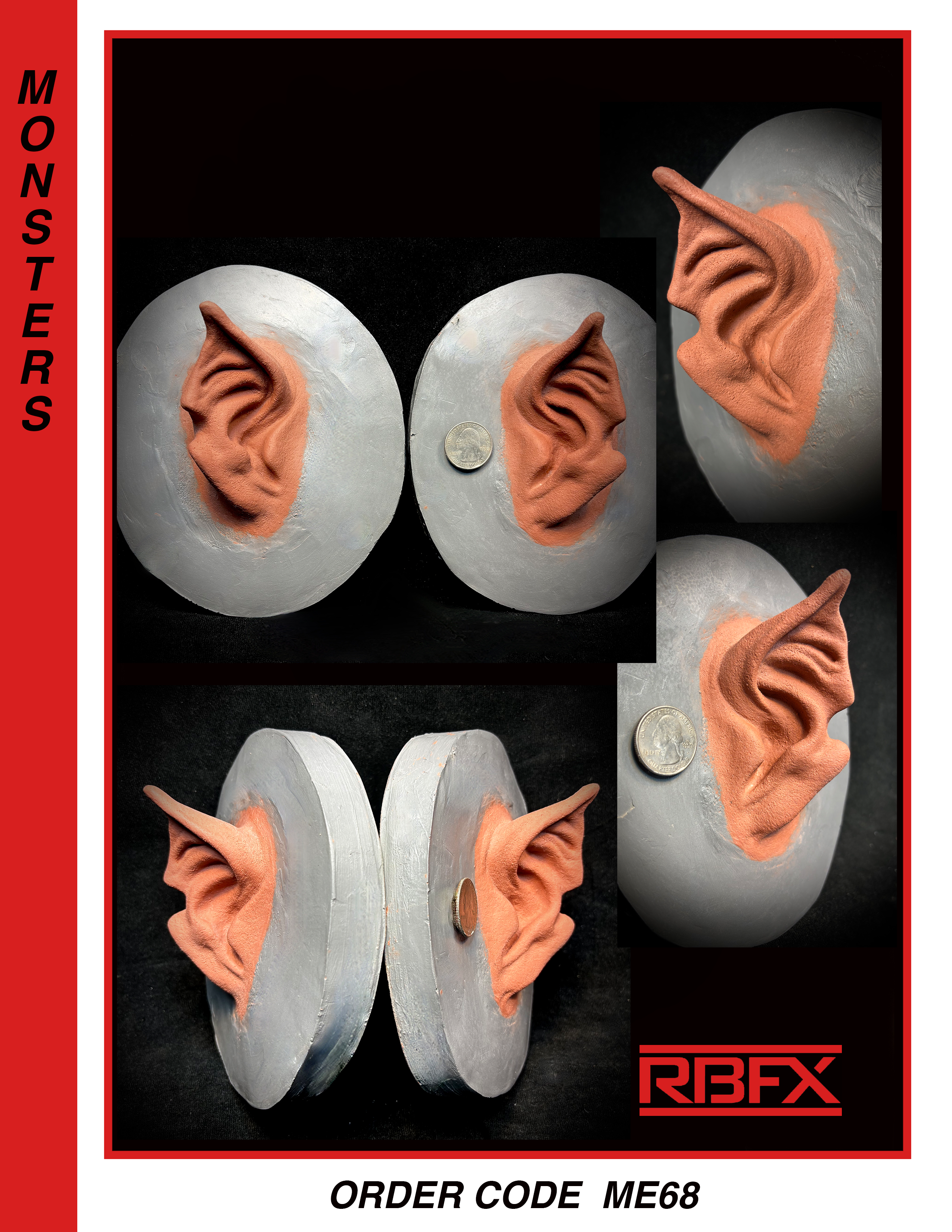 ME68 – Ears/ Demon/Vampire/Bat/Monster | RBFX Studio